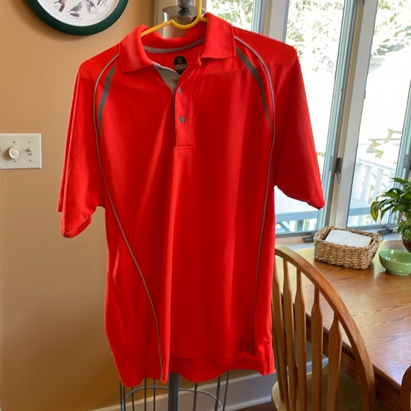 PGA Tour | Shirts | Mens Orange Shirt Golfing Pro Series Pga Tour ...